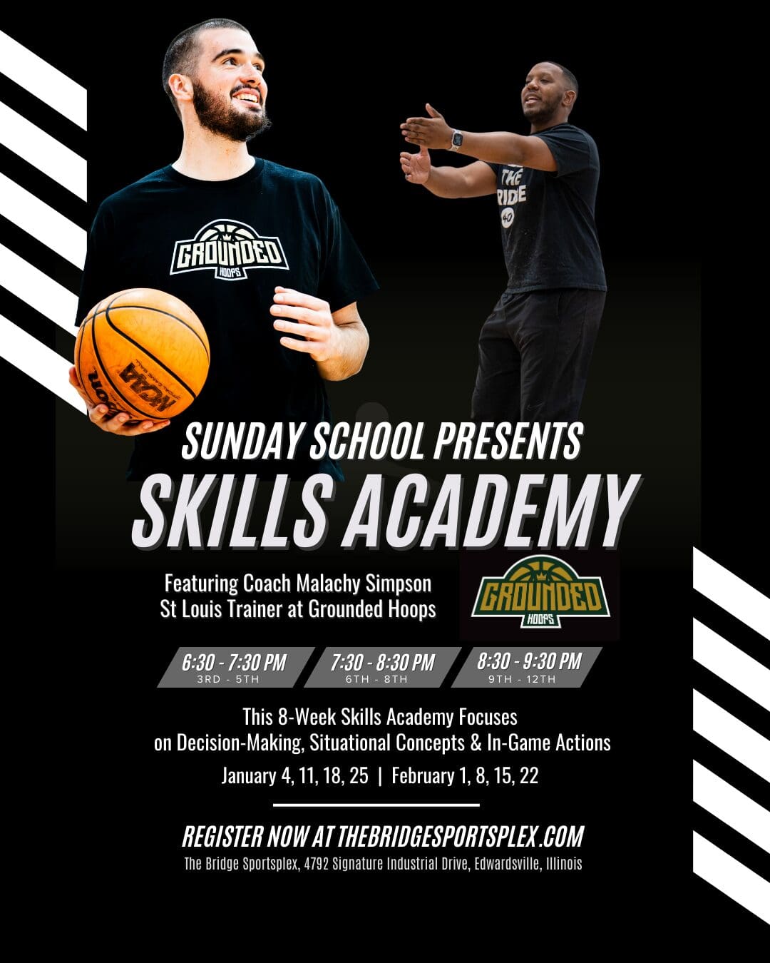 Sunday School Youth Basketball Training | The Bridge Sportsplex